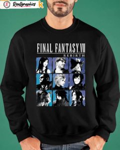 Final Fantasy Vii Rebirth Shirt - Reallgraphics