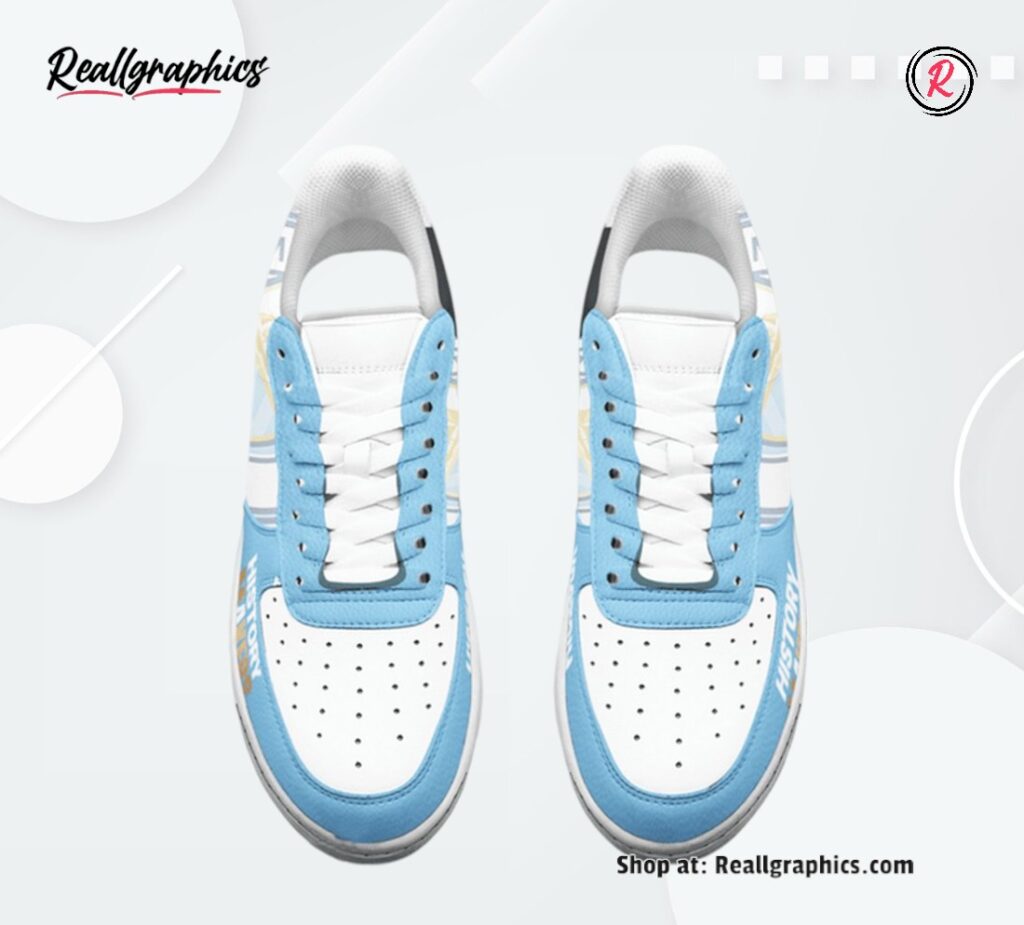 Manchester City Champion History Makers Air Force 1 Sneaker - Reallgraphics
