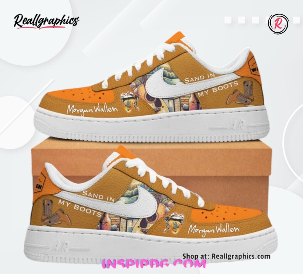 Morgan Wallen Collab Nike Limited Edition Air Force 1 Sneaker ...