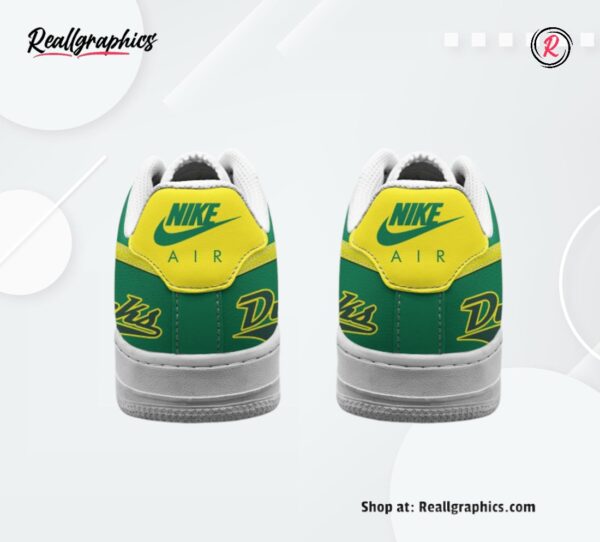 Oregon Ducks Football 2024 Nike Air Force 1 Sneaker, Oregon Ducks Gifts ...