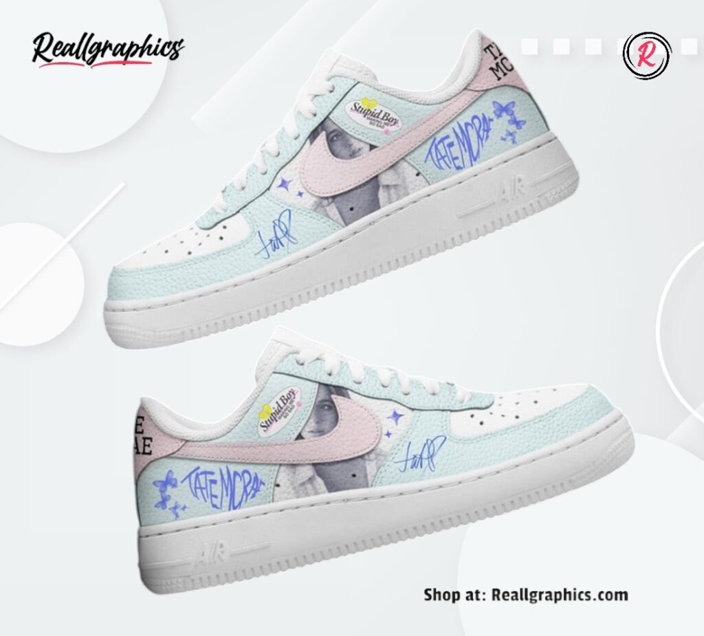 Tate McRae Aritst Limited Edition Air Force 1 Sneaker - Reallgraphics