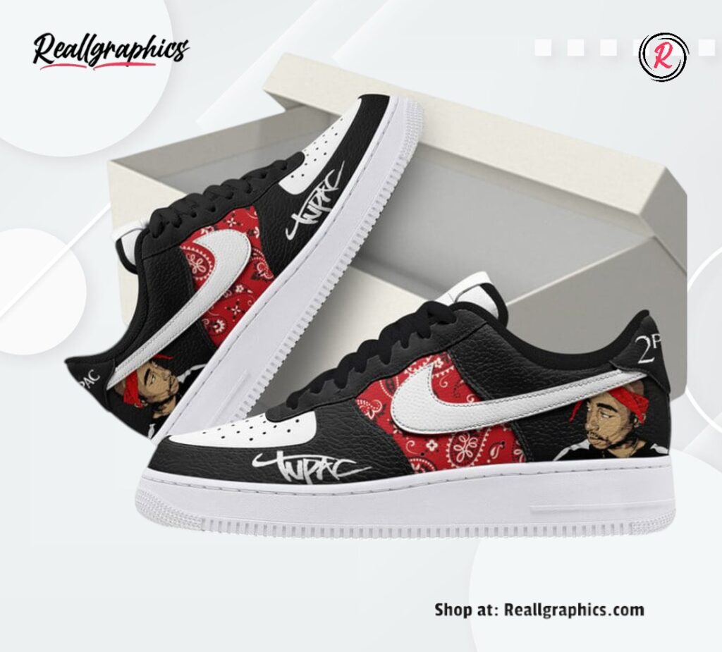 Tupac Shakur New Release Limited Edition Air Force 1 - Reallgraphics