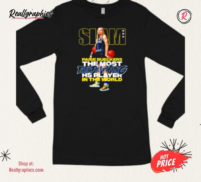 Slam Paige Bueckers The Most Electrifying Hs Player In The World Shirt ...