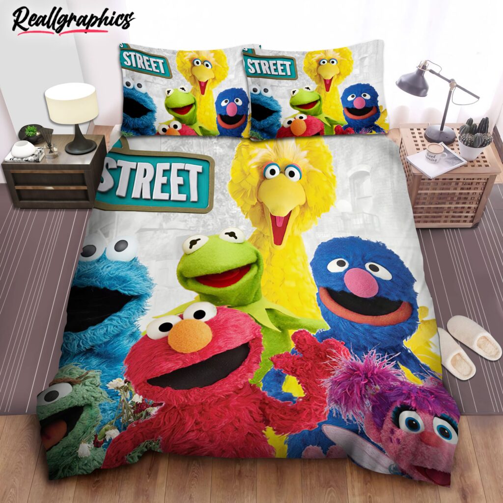 Abby Cadabby & Elmo Sesame Street Bedding Set - Reallgraphics