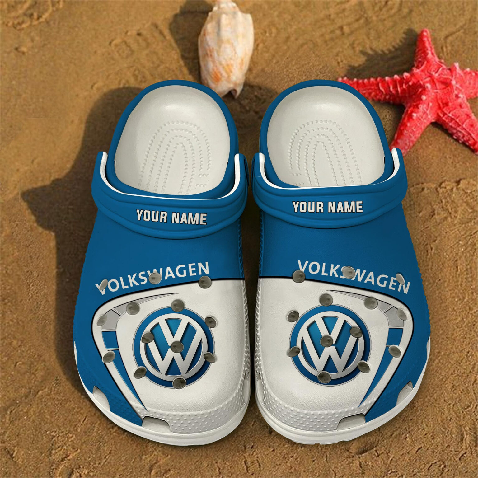 Volkswagen Trucks 3D Printed Classic Crocs - Reallgraphics
